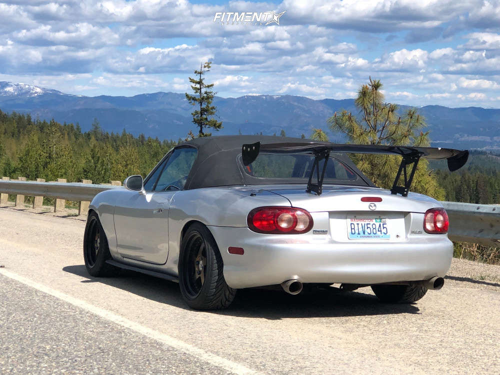 2001 Mazda Miata Base with 16x8 AVID1 AV19 and Federal 205x45 on ...