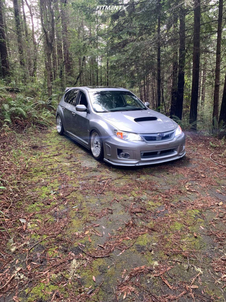 2014 Subaru WRX Limited with 18x8.5 ESR Sr01 and Hankook 225x35 on ...