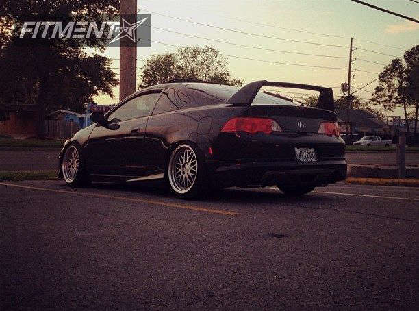 2004 Acura RSX Type-S with 18x9.5 Varrstoen ES111 and Nankang 225x40 on ...