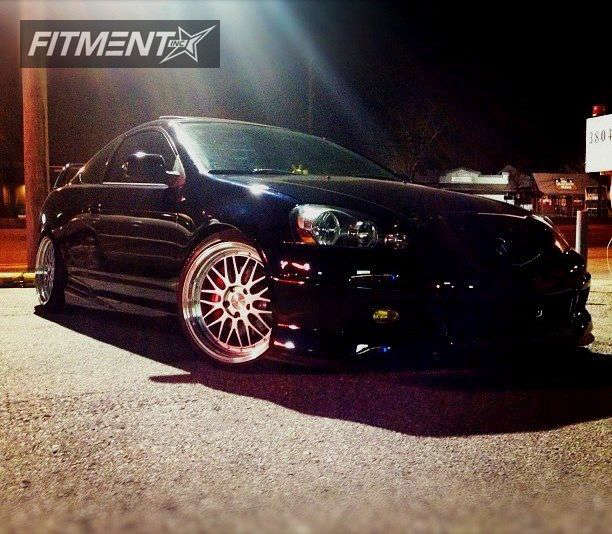 2004 Acura RSX Type-S with 18x9.5 Varrstoen ES111 and Nankang 225x40 on ...