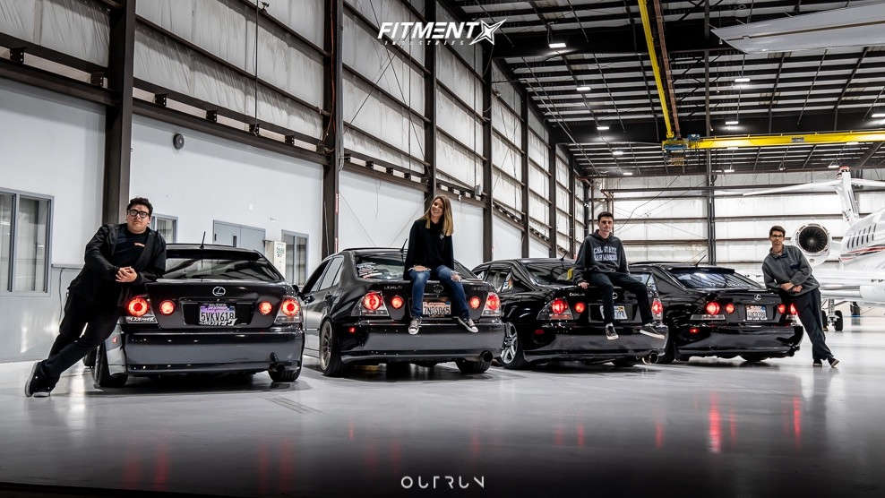 2003 Lexus IS300 Base with 17x9 Cosmis Racing S5r and Barum 205x40 on ...