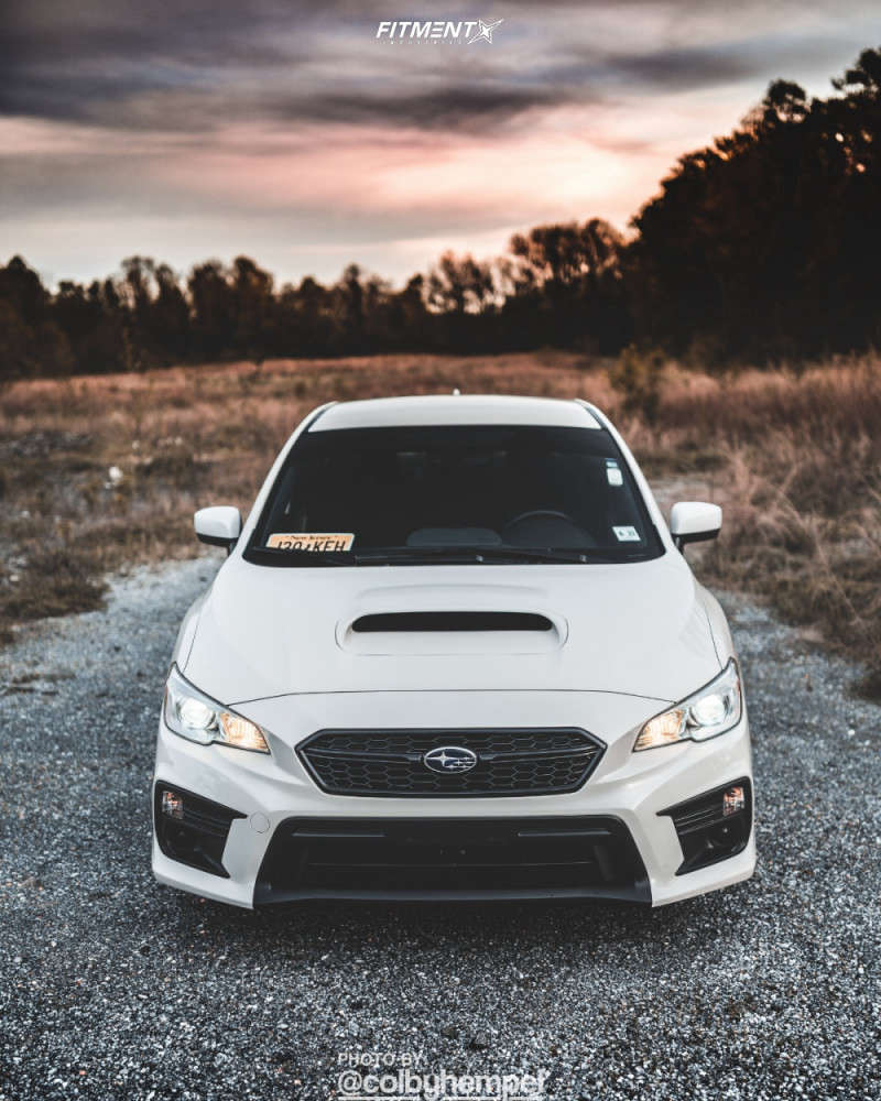 2018 Subaru WRX Base with 18x9 Aodhan Ls002 and Firestone 245x40 on ...