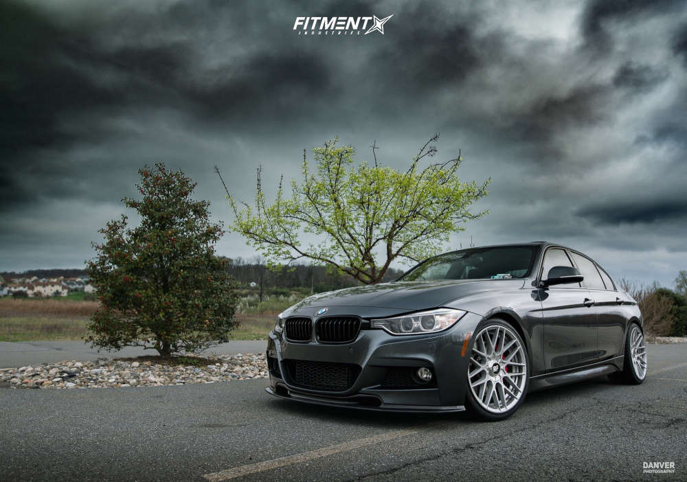 2015 BMW 335i XDrive Base with 19x8.5 Rotiform Rse and Hankook 235x35 ...