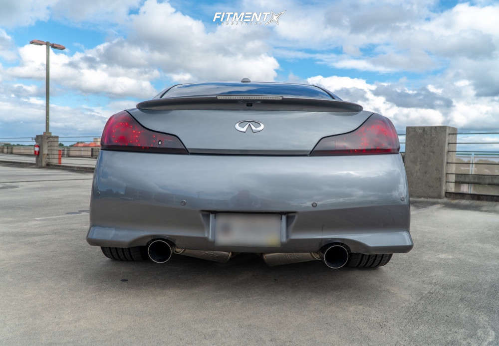 2010 INFINITI G37 Sport with 20x9 Rosso Reactiv and Nexen 245x35 on ...
