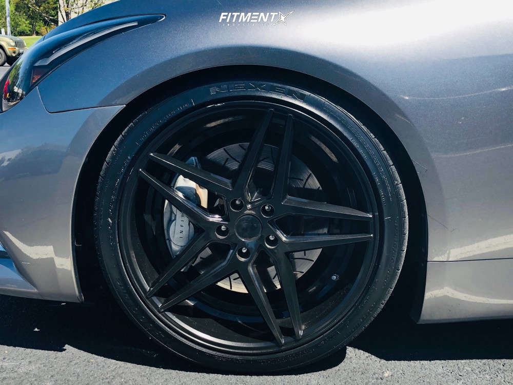 2010 INFINITI G37 Sport with 20x9 Rosso Reactiv and Nexen 245x35 on ...