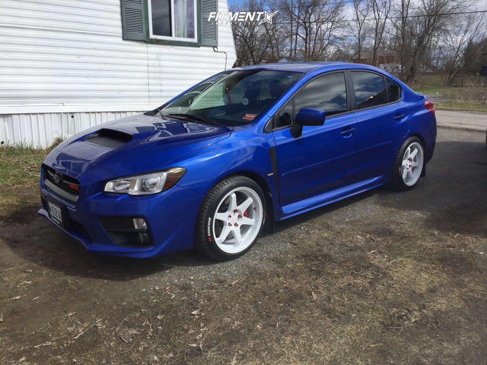 2017 Subaru WRX Premium with 18x9.5 ESR Sr07 and Nankang 245x40 on ...