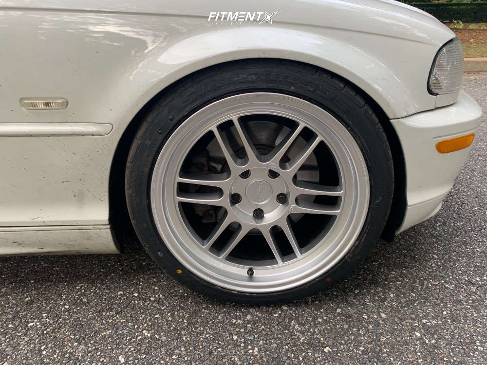 2001 BMW 330Ci Base with 18x8.5 ESR Sr11 and Federal 225x40 on ...
