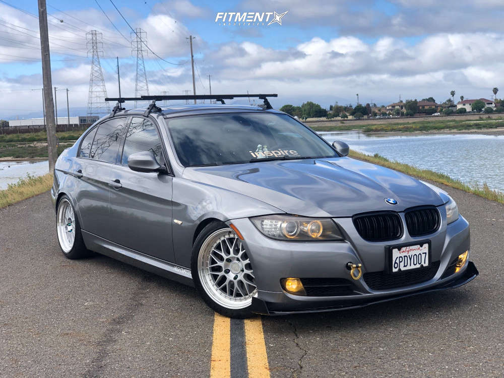 2009 BMW 335i Base with 18x8.5 Aodhan Ah02 and Federal 235x40 on ...