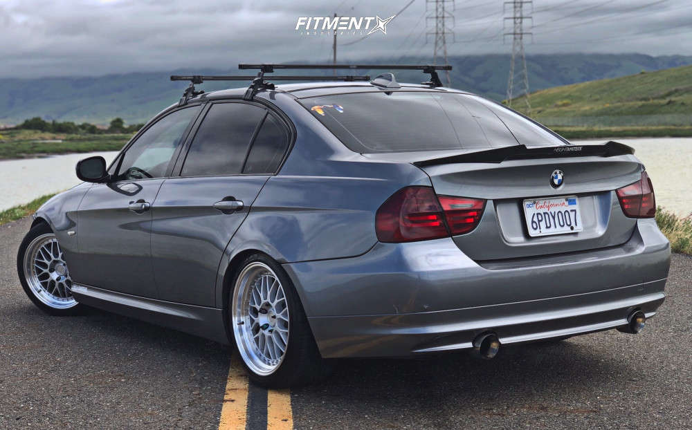 2009 BMW 335i Base with 18x8.5 Aodhan Ah02 and Federal 235x40 on ...