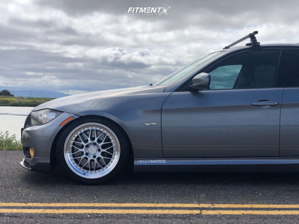 2009 BMW 335i Base with 18x8.5 Aodhan Ah02 and Federal 235x40 on ...