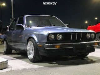 1987 BMW 325i Base with 16x8 JNC Jnc031 and Firestone 205x45 on ...