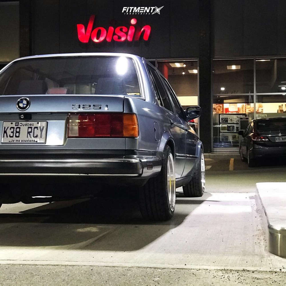 1987 BMW 325i Base with 16x8 JNC Jnc031 and Firestone 205x45 on ...
