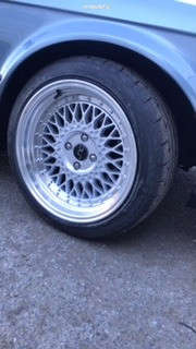 1987 BMW 325i Base with 16x8 JNC Jnc031 and Firestone 205x45 on ...