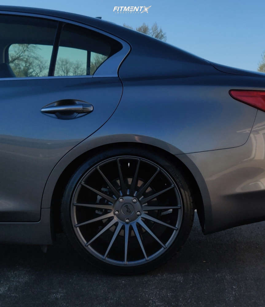 2015 INFINITI Q50 Premium with 20x10 Niche Form and Ohtsu 275x30 on ...