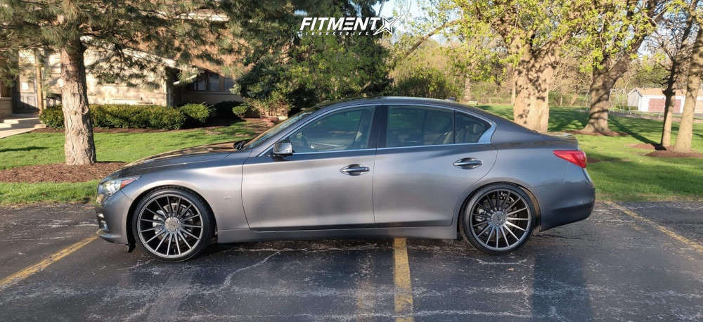 2015 INFINITI Q50 Premium with 20x10 Niche Form and Ohtsu 275x30 on ...