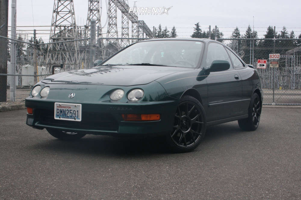 2000 Acura Integra LS with 17x8 Konig Ampliform and Nankang 215x40 on ...