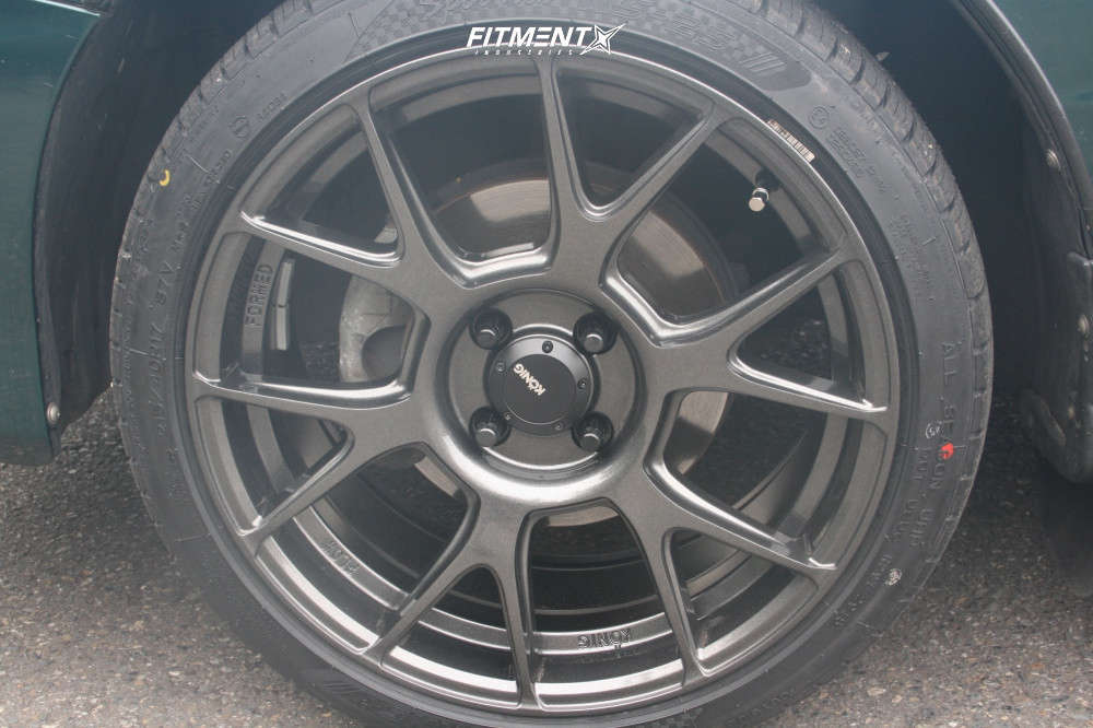 2000 Acura Integra LS with 17x8 Konig Ampliform and Nankang 215x40 on ...