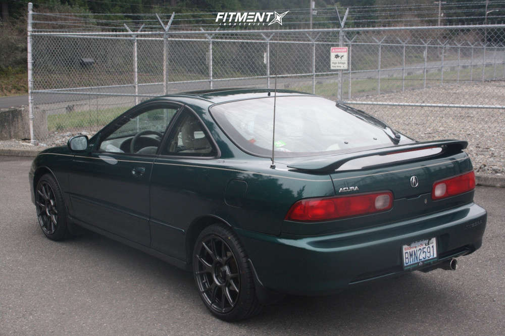 2000 Acura Integra LS with 17x8 Konig Ampliform and Nankang 215x40 on ...