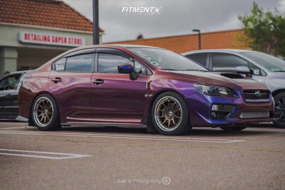 2016 Subaru WRX Premium with 18x9.5 HRE C105 and Toyo Tires 245x40 on ...