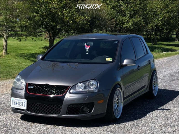 2008 Volkswagen GTI Base with 18x9.5 JNC Jnc033 and Federal 225x40 on ...