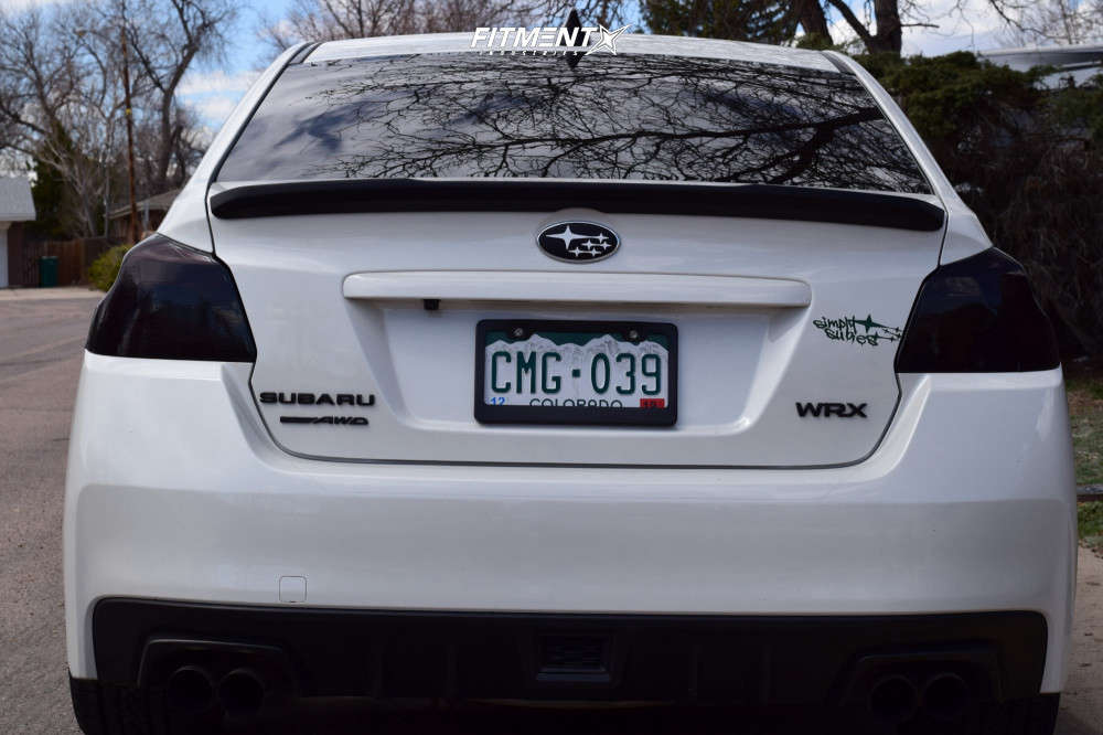 2017 Subaru WRX Base with 18x8.5 TSW Chrono and Continental 245x40 on ...