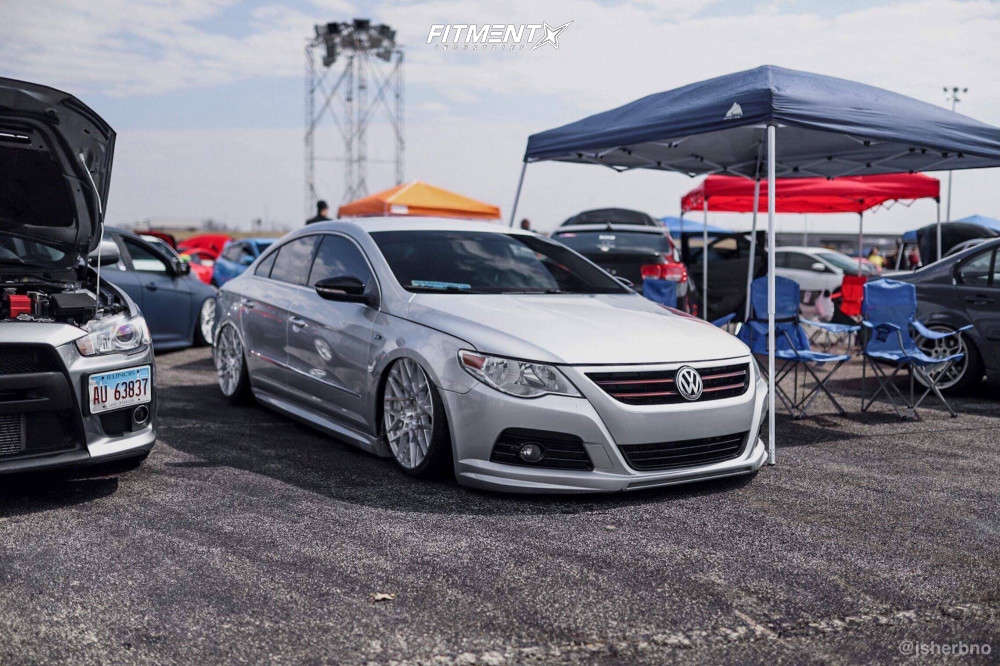 2010 Volkswagen CC Sport with 19x8.5 Rotiform BLQ and Achilles 225x35 ...