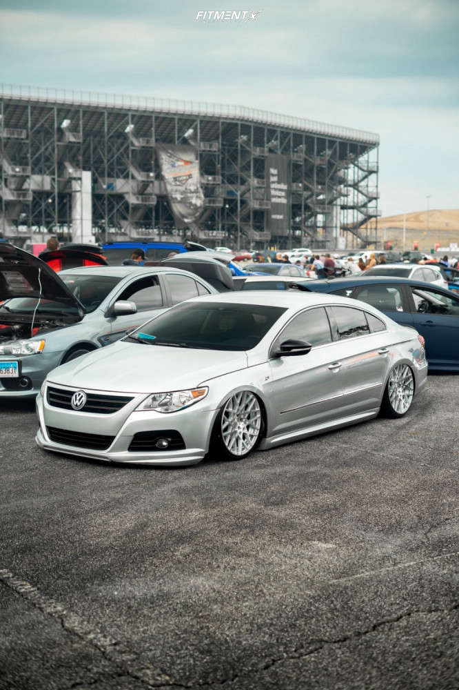 2010 Volkswagen CC Sport with 19x8.5 Rotiform BLQ and Achilles 225x35 ...