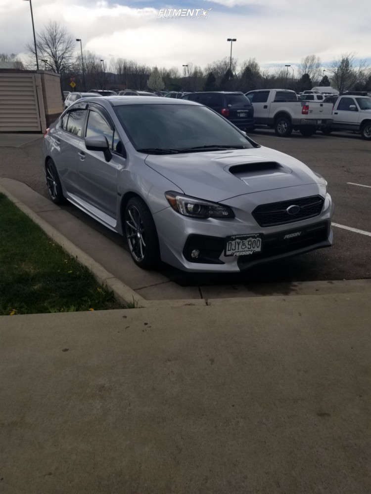 2019 Subaru WRX Limited with 18x8.5 XXR 568 and Dunlop 245x40 on Stock ...