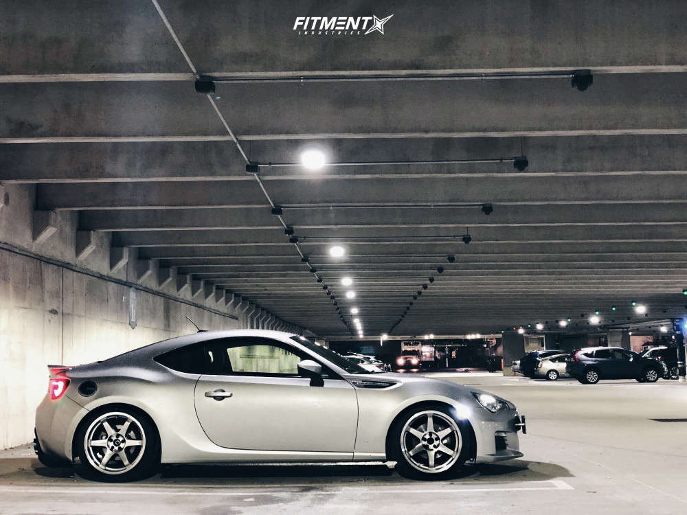 2014 Subaru BRZ Limited with 18x9.5 Varrstoen Es2 and Federal 235x40 on ...