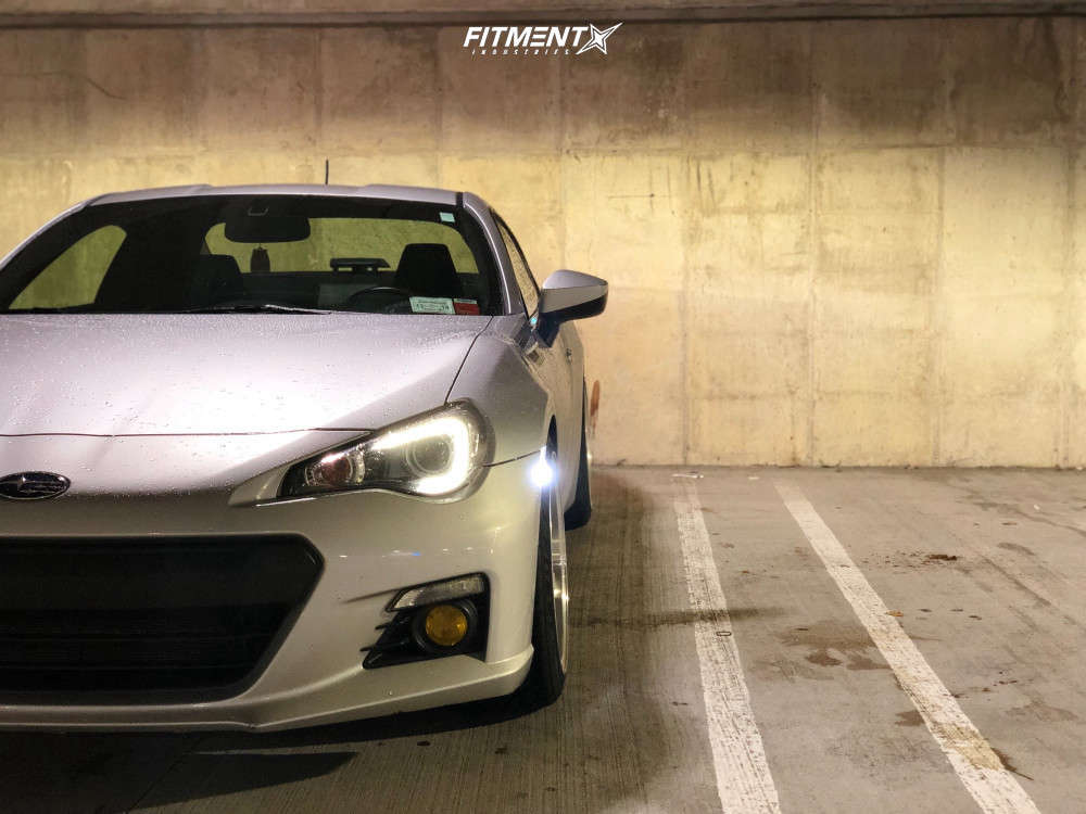 2014 Subaru BRZ Limited with 18x9.5 Varrstoen Es2 and Federal 235x40 on Coilovers | 685440 ...