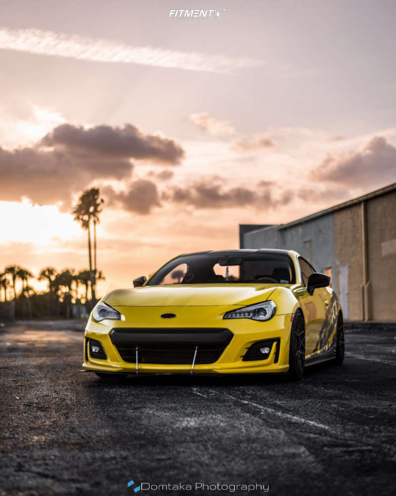 2017 Subaru BRZ Limited with 18x8.5 Rotiform Blq and Toyo Tires 225x35 ...