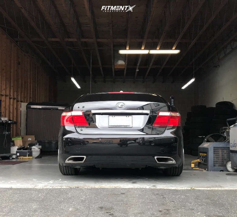 2008 Lexus LS460 L with 21x9.5 Heritage Okayama and Achilles 235x35 on ...