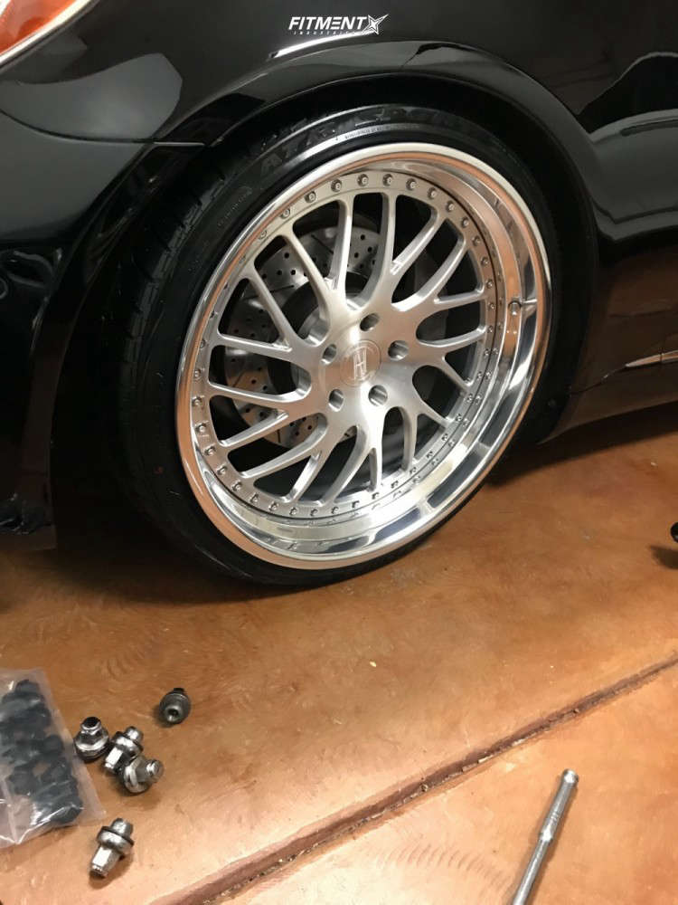 2008 Lexus LS460 L with 21x9.5 Heritage Okayama and Achilles 235x35 on ...