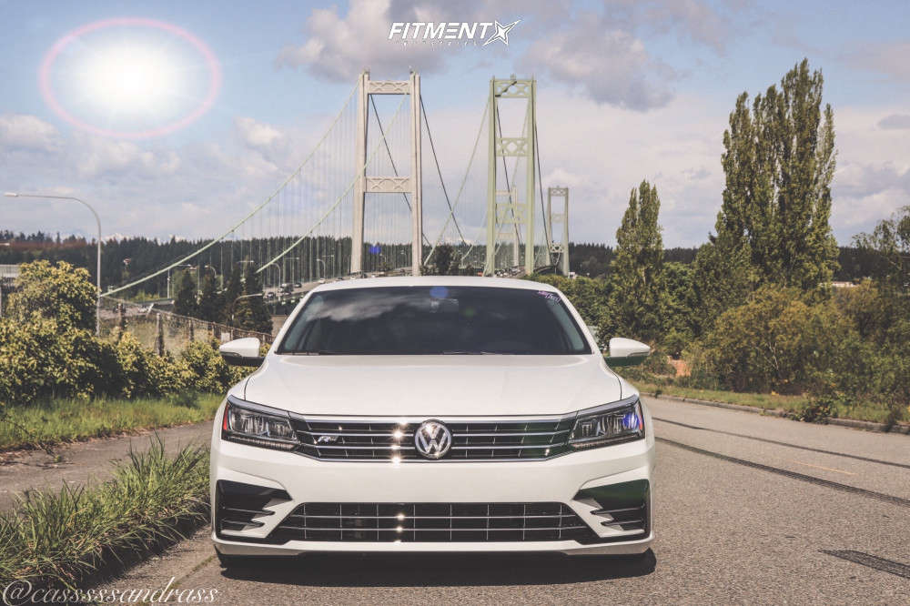2017 Volkswagen Passat R-Line with 20x9 Niche Intake and Achilles ...
