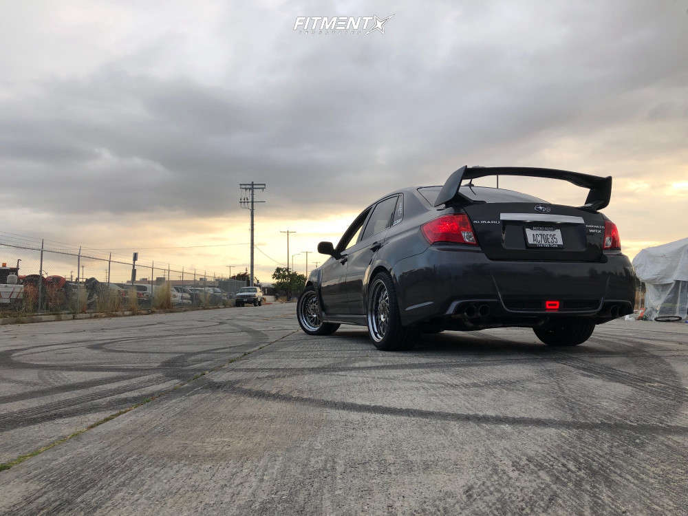 2013 Subaru WRX Limited with 18x9.5 Aodhan Ds03 and Hankook 265x30 on ...