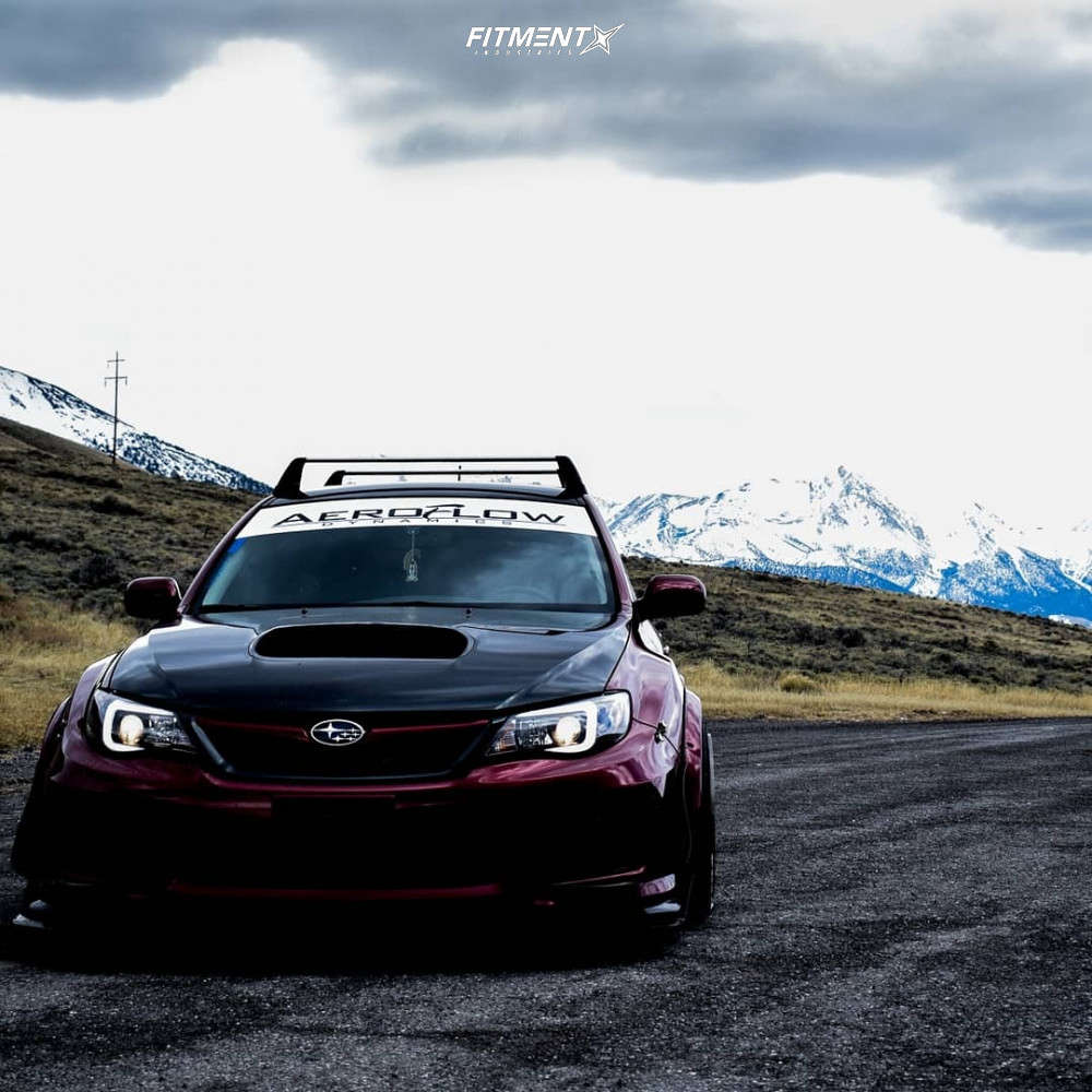 2014 Subaru WRX Base with 18x10.5 Cosmis Racing S5r and Nankang 295x30 ...