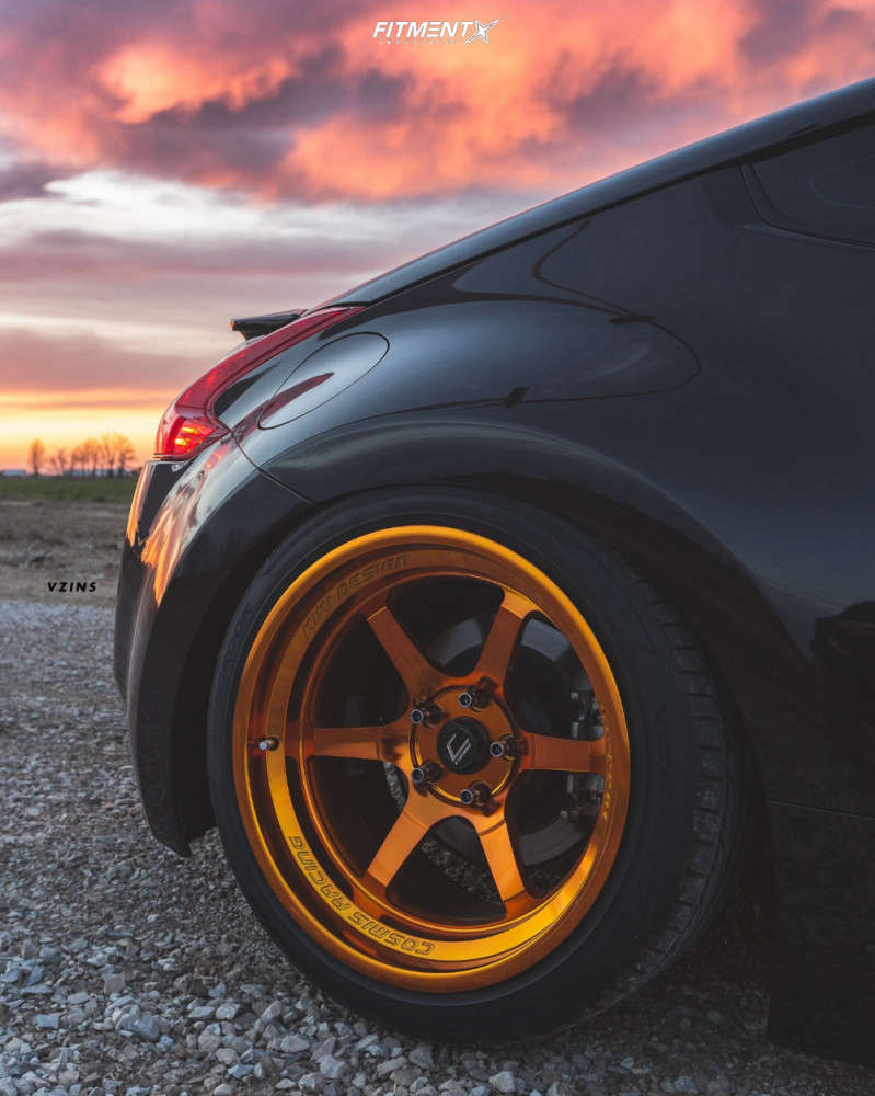 2016 Nissan 370Z Sport with 18x11 Cosmis Racing XT-006R and Hankook ...