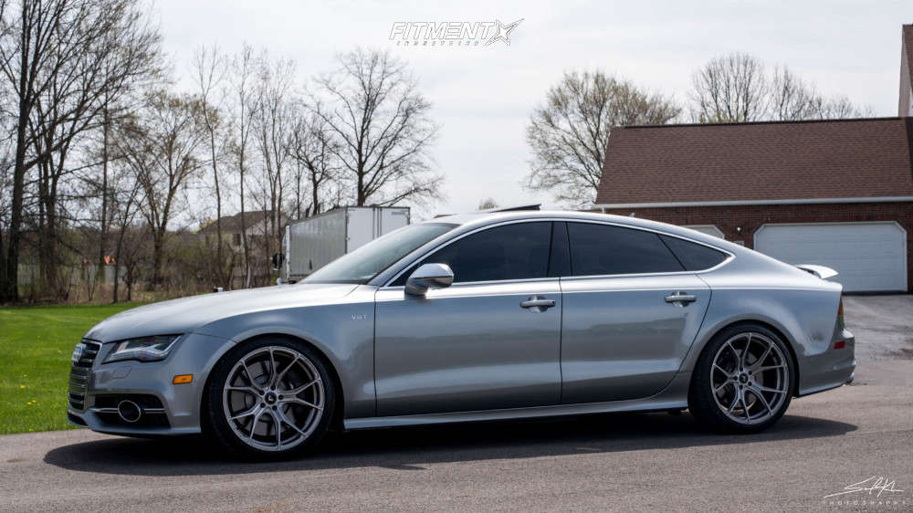 2013 Audi S7 Base with 20x10 Vorsteiner V-ff103 and Bridgestone 265x35 ...