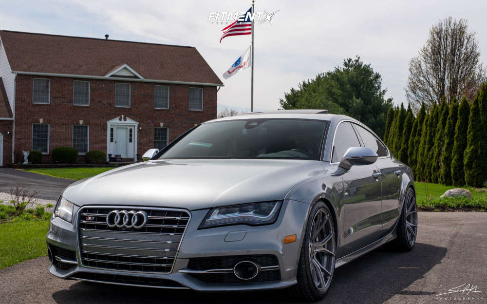 2013 Audi S7 Base with 20x10 Vorsteiner V-ff103 and Bridgestone 265x35 ...