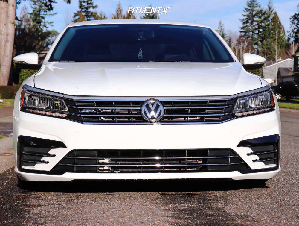2017 Volkswagen Passat R-Line with 20x9 VIP Modular Vrc110 and Achilles ...