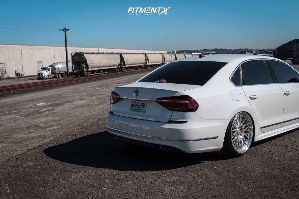 2017 Volkswagen Passat R-Line with 20x9 VIP Modular Vrc110 and Achilles ...