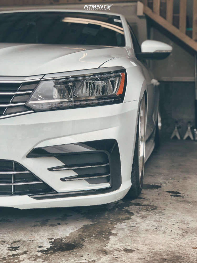 2017 Volkswagen Passat R-Line with 20x9 VIP Modular Vrc110 and Achilles ...