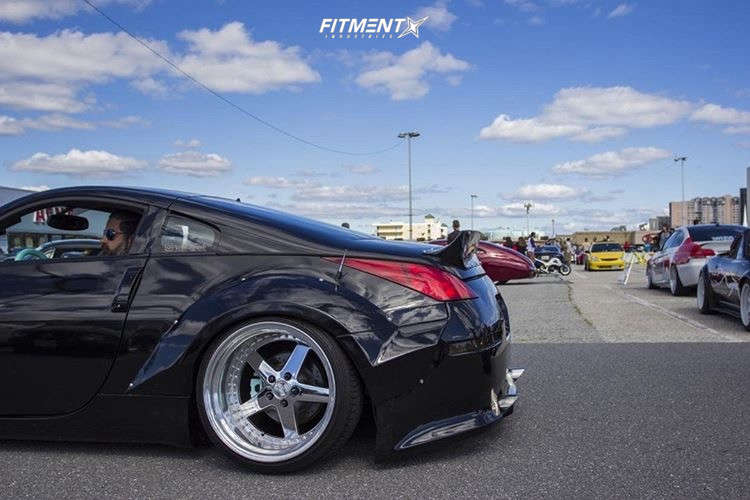 2003 Nissan 350Z Touring with 19x10 Work Equip E05 and Nitto 235x35 on ...