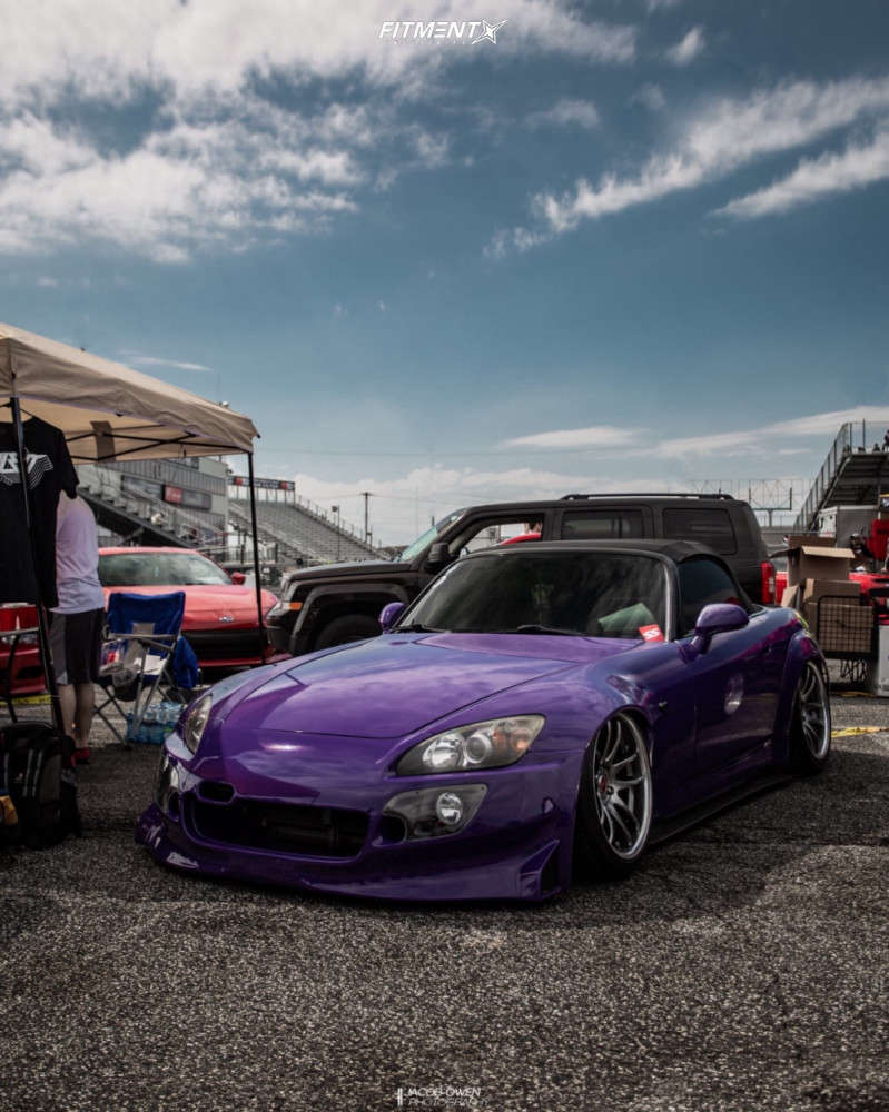 2007 Honda S2000 2dr Convertible (2.2L 4cyl 6M) with 18x9.5 Work ...