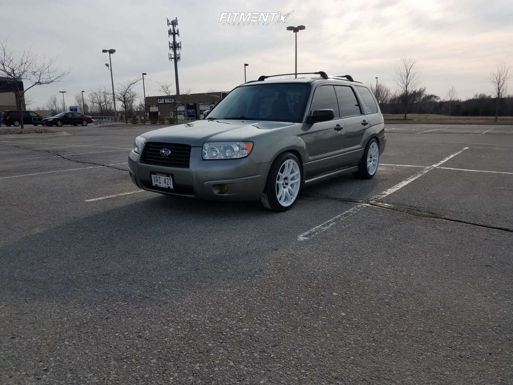 2006 Subaru Forester X with 18x8.5 ESR Sr08 and Nitto 235x40 on ...
