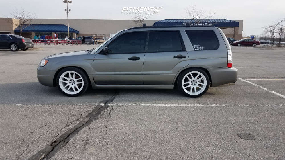 2006 Subaru Forester X with 18x8.5 ESR Sr08 and Nitto 235x40 on ...