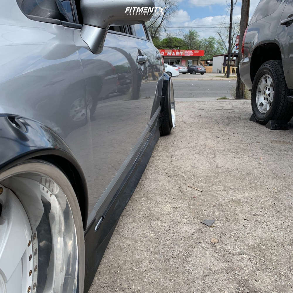 2008 Honda Civic LX with 18x10 Fabulous Profound Wheels and Nitto ...