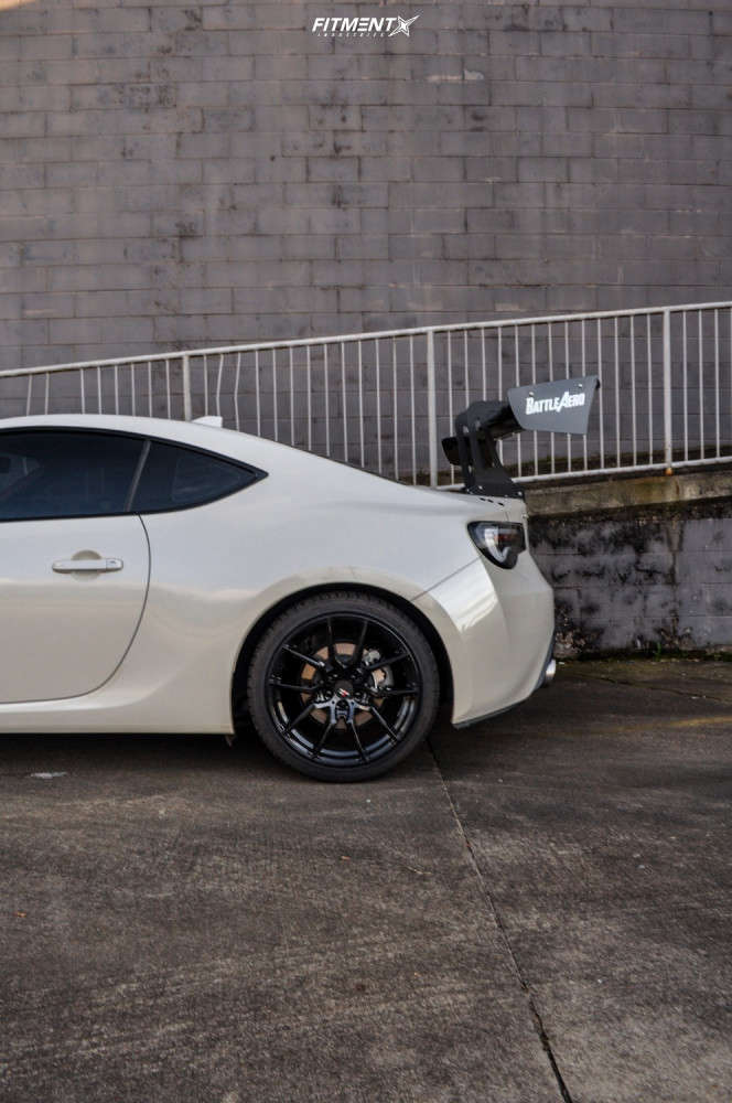 2017 Subaru BRZ Limited with 18x9.5 Option Lab R716 and Michelin 245x35 on Coilovers | 687973 ...