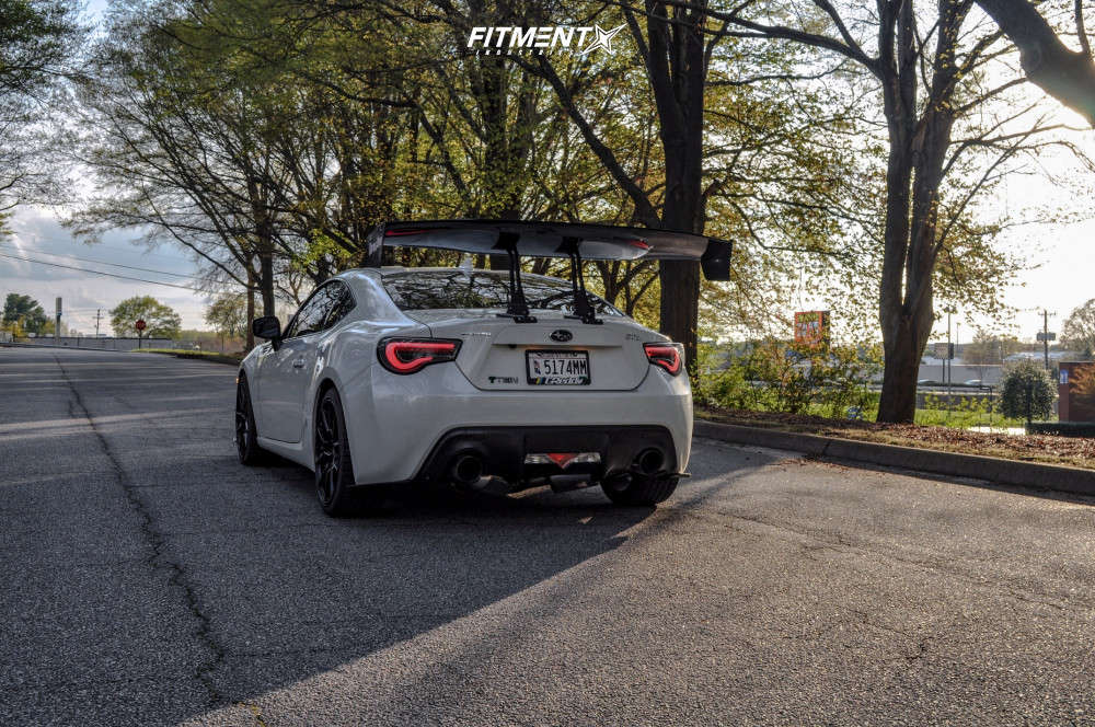 2017 Subaru BRZ Limited with 18x9.5 Option Lab R716 and Michelin 245x35 on Coilovers | 687973 ...