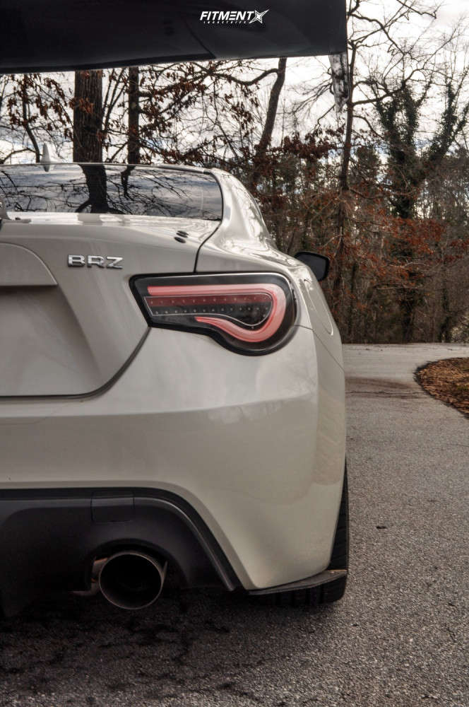 2017 Subaru BRZ Limited with 18x9.5 Option Lab R716 and Michelin 245x35 on Coilovers | 687973 ...